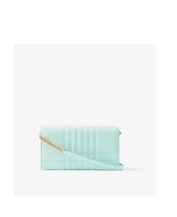 Burberry Lola Quilted Chain-linked Wallet