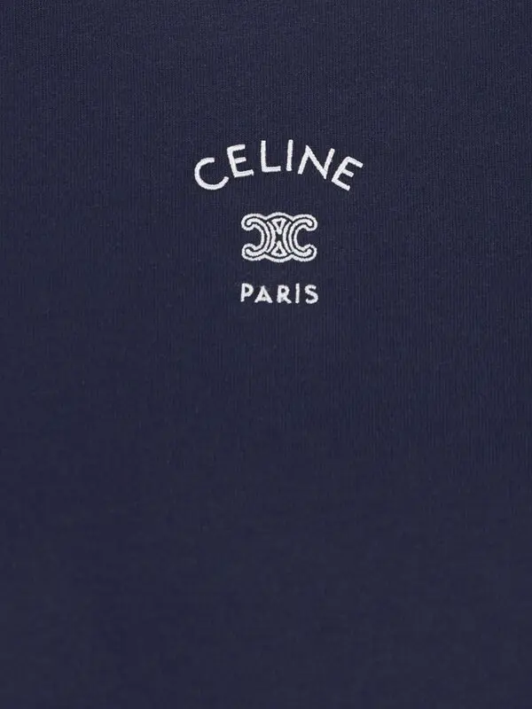 Celine Cotton Jersey T-shirt