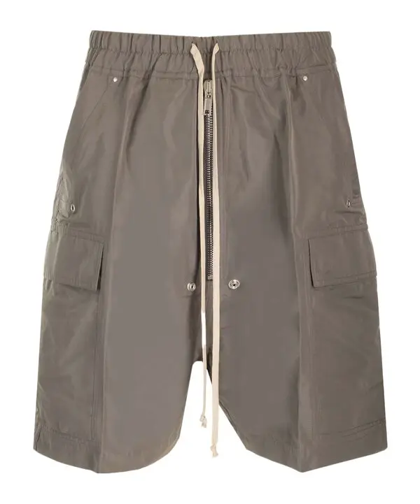 Rick Owens Cargobela Wide-leg Cargo Shorts