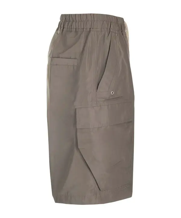 Rick Owens Cargobela Wide-leg Cargo Shorts