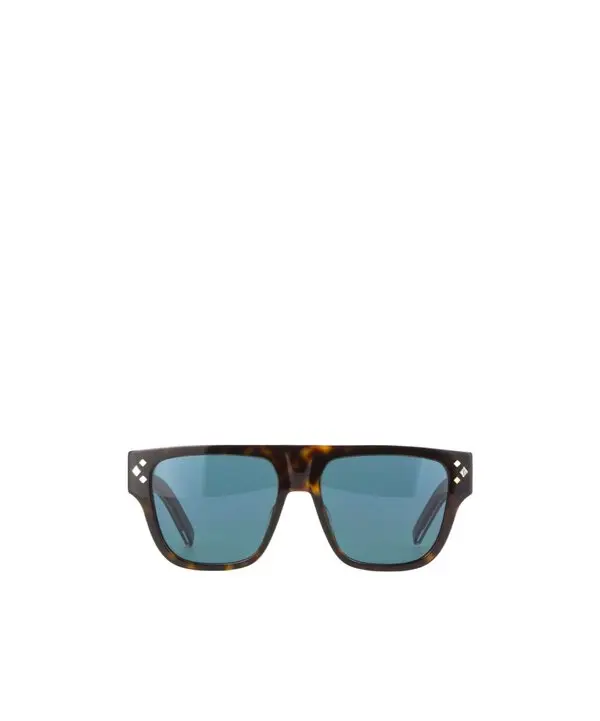 Dior Square Frame Sunglasses - Blue