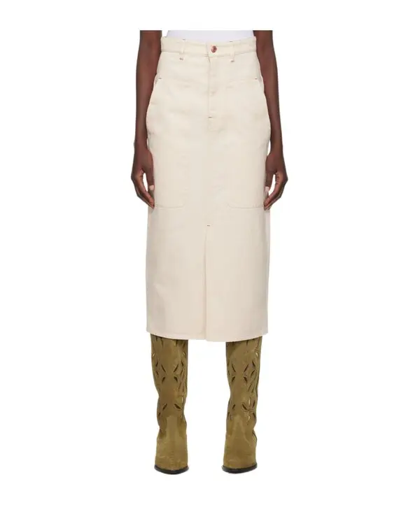 Isabel Marant Étoile Belted Denim Skirt