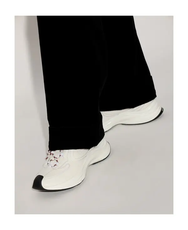 Gucci Perforated Logo Lace-up Sneakers