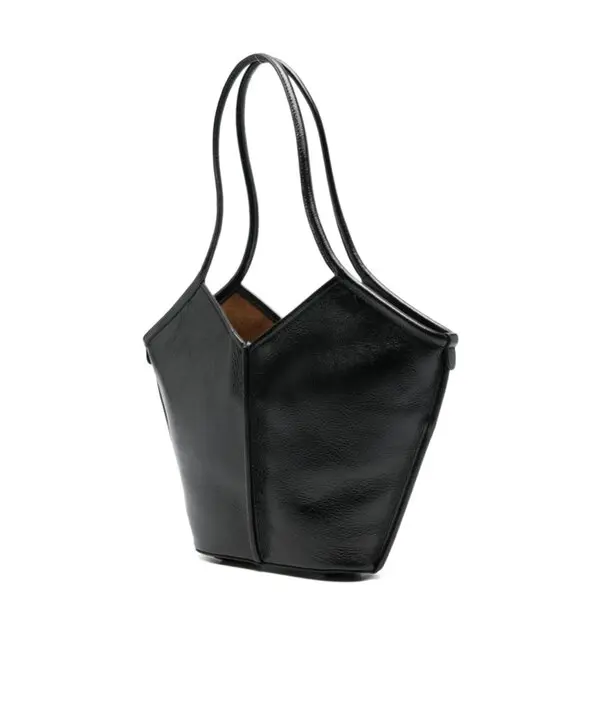 Hereu Double Handle Handbag With Pouch