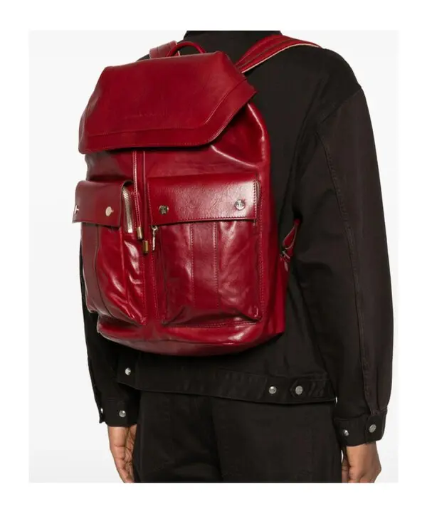 Brunello Cucinelli Leather Flap-top Backpack