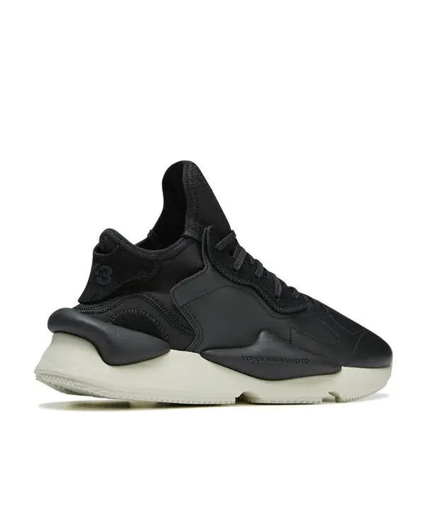 Y3 Kaiwa Lace-up Sneakers - Black
