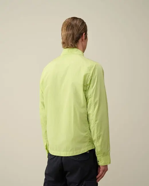 C.P. COMPANY Chrome-r Long-sleeved Overshirt - Green