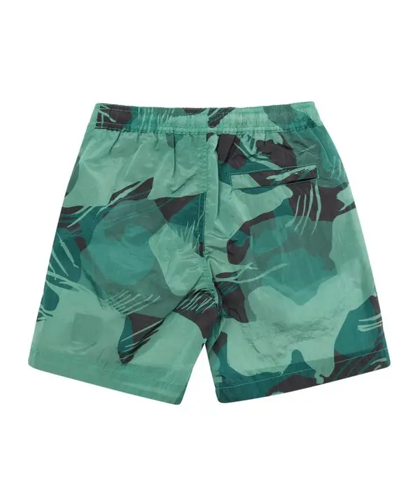 Stone Island Compass Motif Swim Shorts