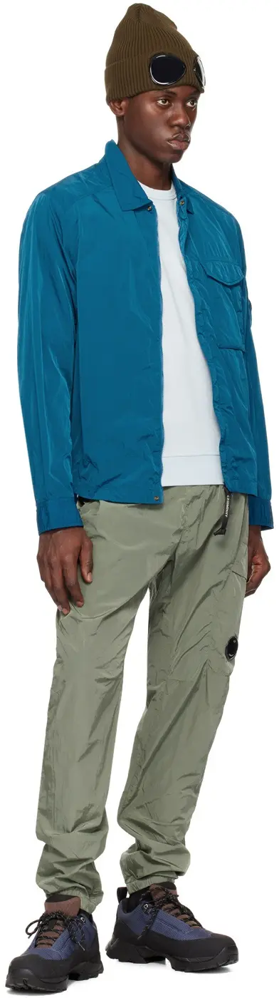 C.P. COMPANY Lens-appliqué Zip-up Shirt Jacket