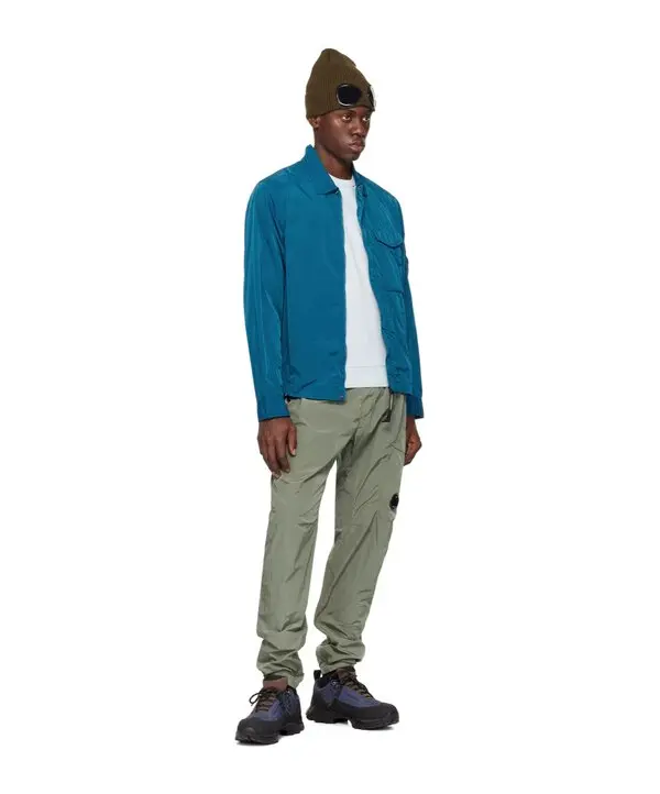 C.P. COMPANY Lens-appliqué Zip-up Shirt Jacket