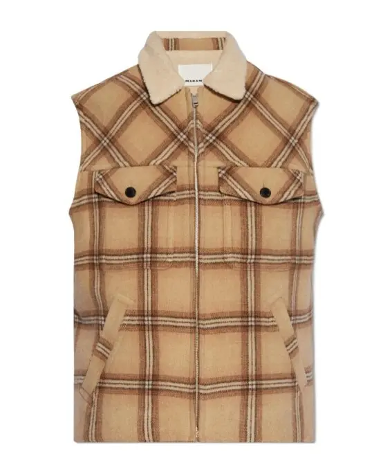 Isabel Marant Étoile Checked Vest