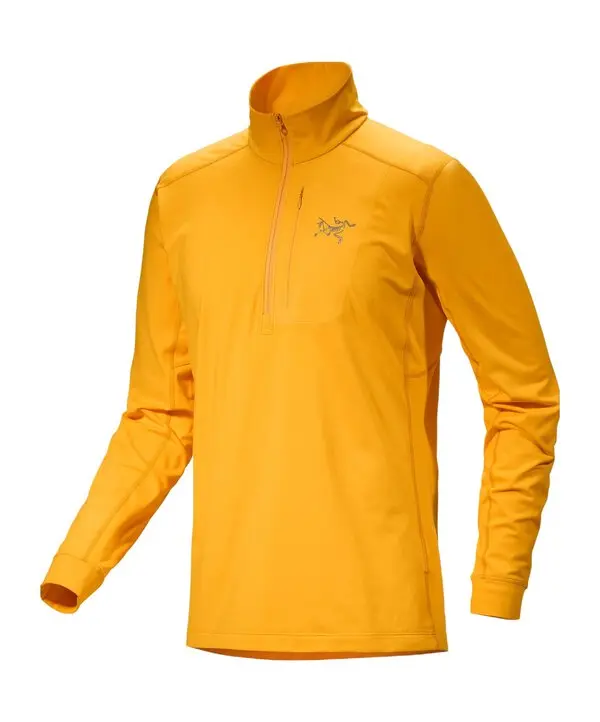 Arc'teryx Zipper Collar Sweatshirt With Laminated Chest Pocket