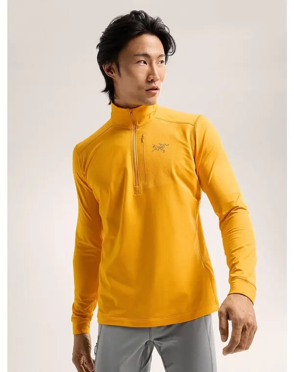 Arc'teryx Zipper Collar Sweatshirt With Laminated Chest Pocket