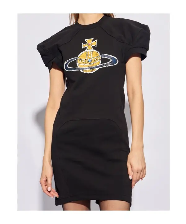 VIVIENNE WESTWOOD Time Machine Football Mini Dress