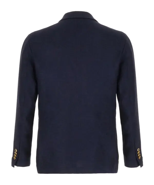 Tagliatore Double-breasted Long Sleeved Blazer - Black