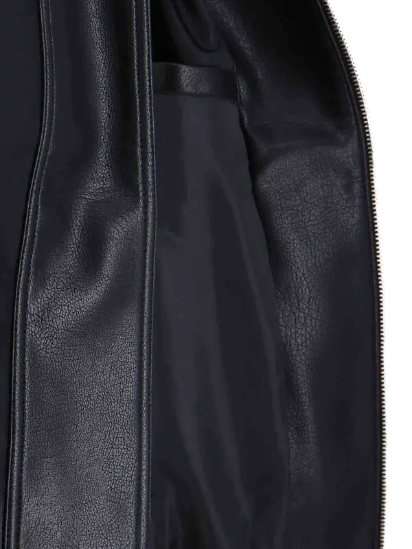 THE FRANKIE SHOP Prescott Oversized Leather Jacket