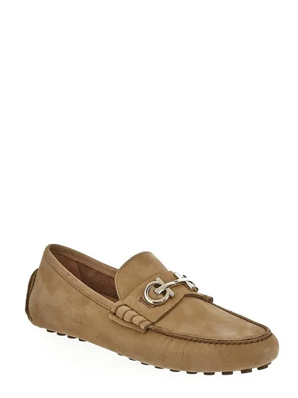 FERRAGAMO Grazioso Logo Plaque Loafers