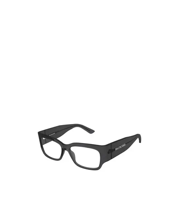 Balenciaga Rectangular Frame Eyeglasses - Black