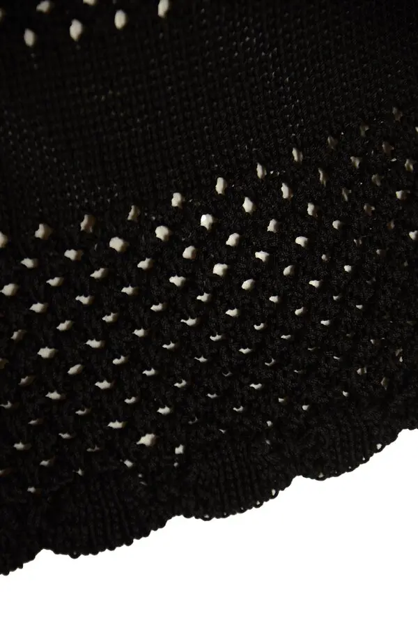 A.p.c. Needle Knit Vest - Black