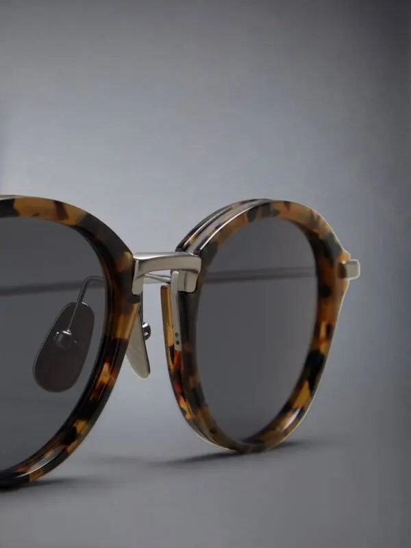 Thom Browne Round Frame Sunglasses