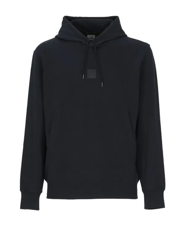 C.P. COMPANY Logo-patch Drawstring Hoodie