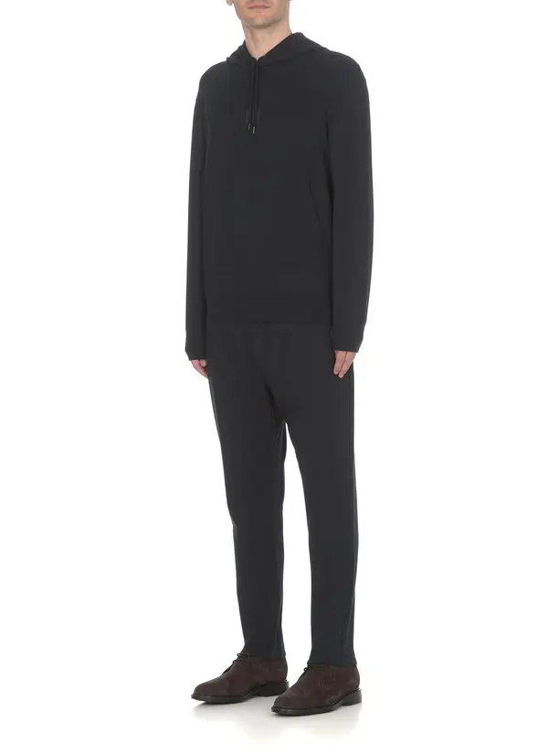 C.P. COMPANY Logo-patch Drawstring Hoodie