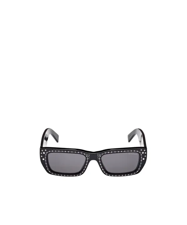 Moncler X Palm Angels Square Frame Sunglasses - Gray