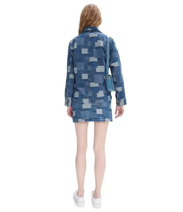 A.p.c. Patchwork Denim Jacket