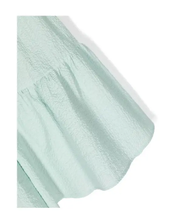IL GUFO Tiered Maxi Dress With Bow Detail