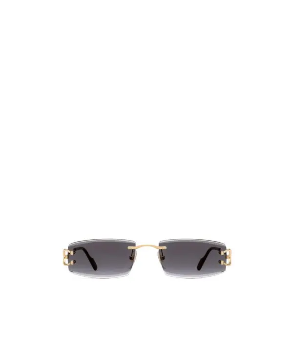 Cartier Rectangular Frame Sunglasses