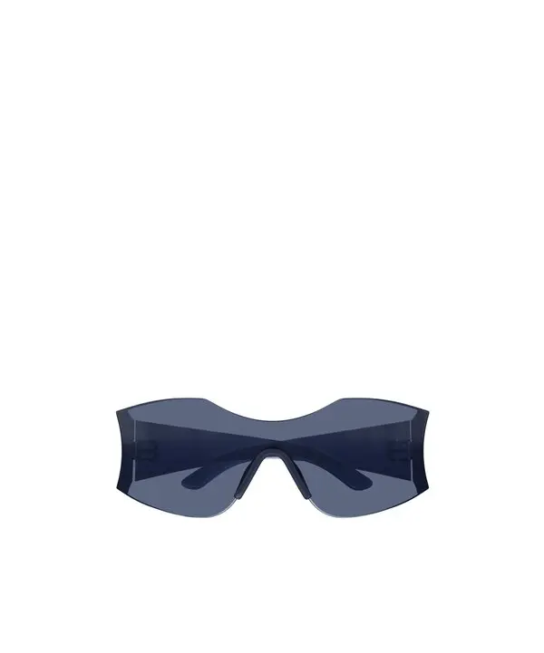 Balenciaga Geometric-frame Sunglasses - Blue