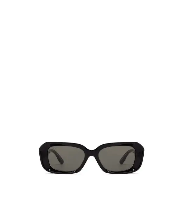 Gucci Rectangle Frame Sunglasses - Black