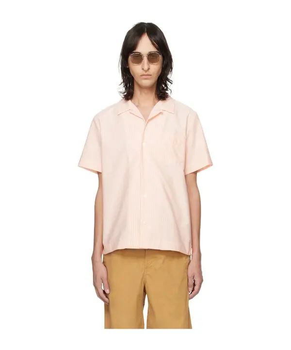 A.p.c. Lloyd Striped Cotton Shirt
