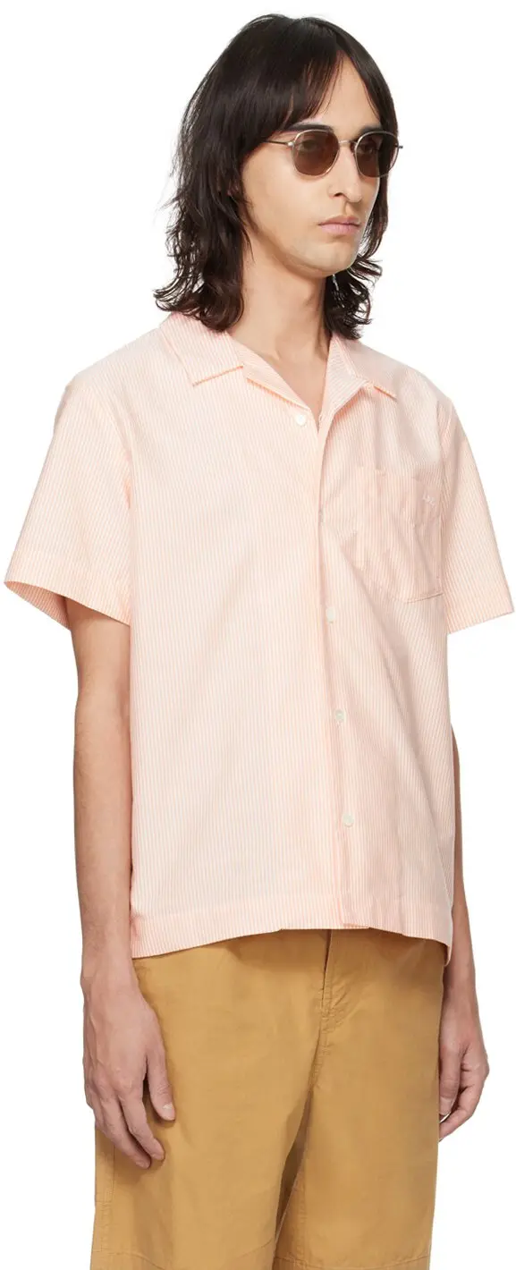 A.p.c. Lloyd Striped Cotton Shirt
