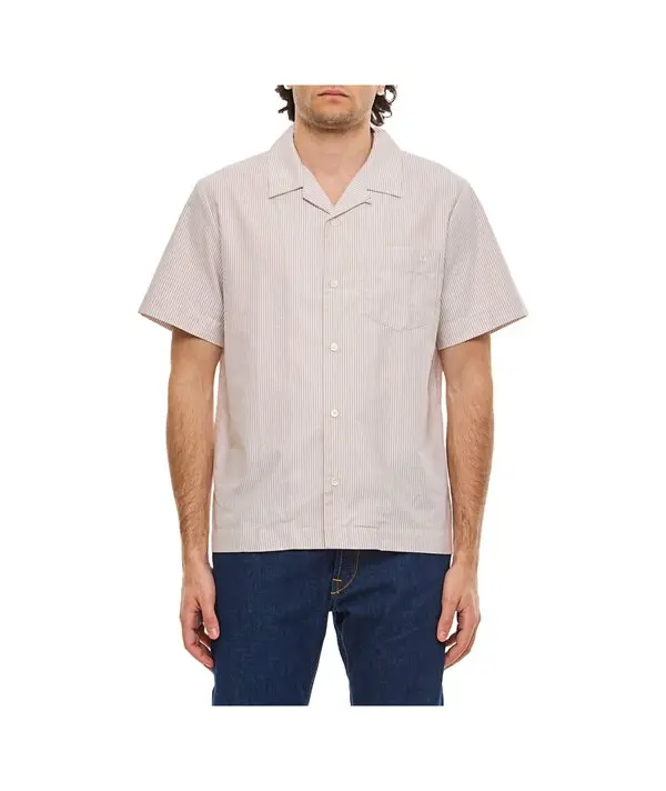 A.p.c. Lloyd Short-sleeved Striped Shirt