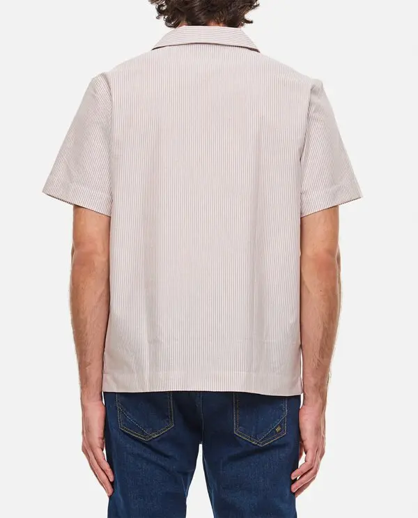 A.p.c. Lloyd Short-sleeved Striped Shirt