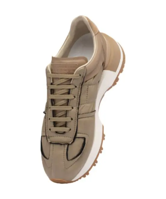 MAISON MARGIELA 50-50 Lace-up Sneakers - Brown