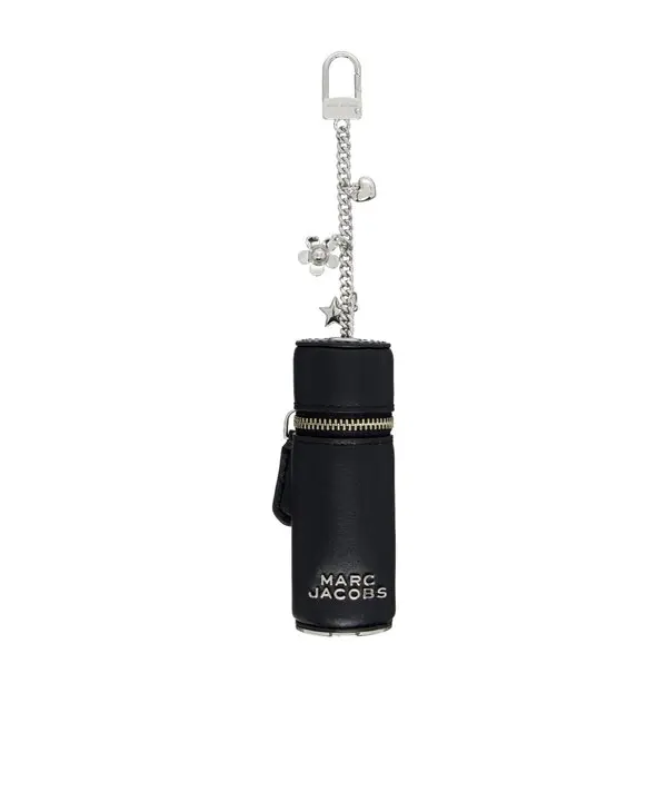 Marc Jacobs Logo Lipstick Case Keychain