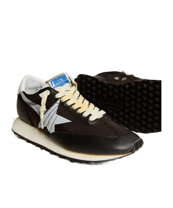 GOLDEN GOOSE Star Patch Panelled Sneakers