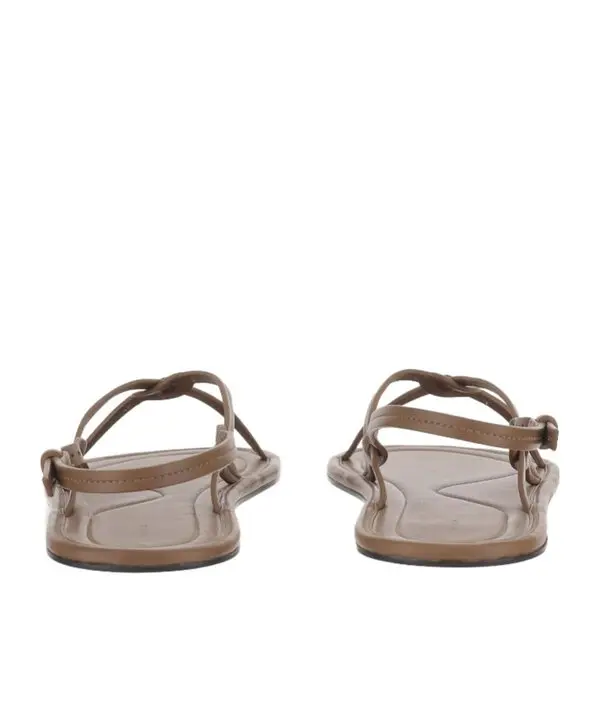 THE ROW Leather Sandals - Brown