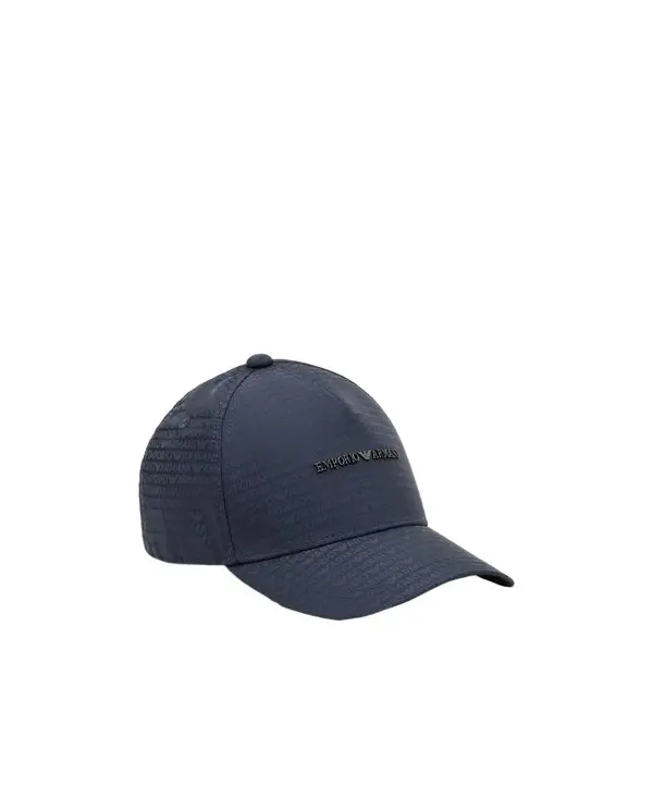 Emporio Armani Logo Baseball Cap - Navy Blue