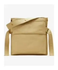Burberry Trench Tote Bag With Equestrian Rider Embroidery - Nude