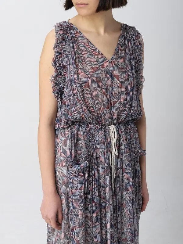 Isabel Marant Étoile Printed V-neck Dress
