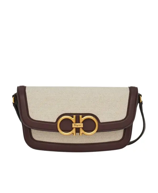 FERRAGAMO Trapezio Small Crossbody Bag
