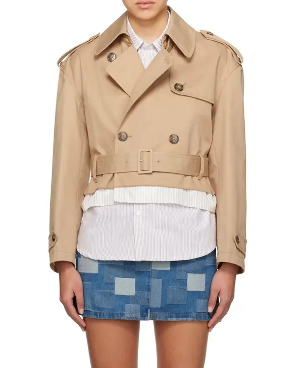 A.p.c. Layered Trench Coat