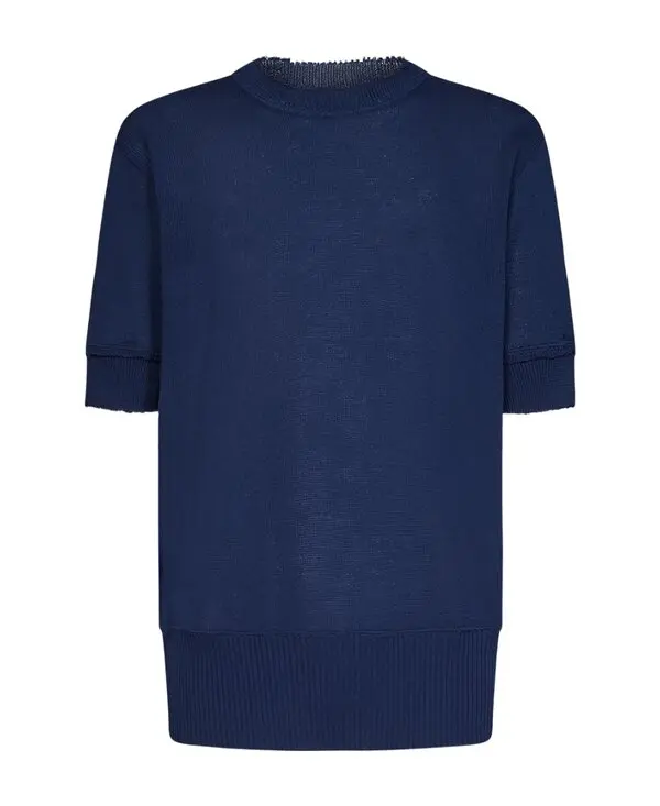 MAISON MARGIELA Ribbed Hem Shirt