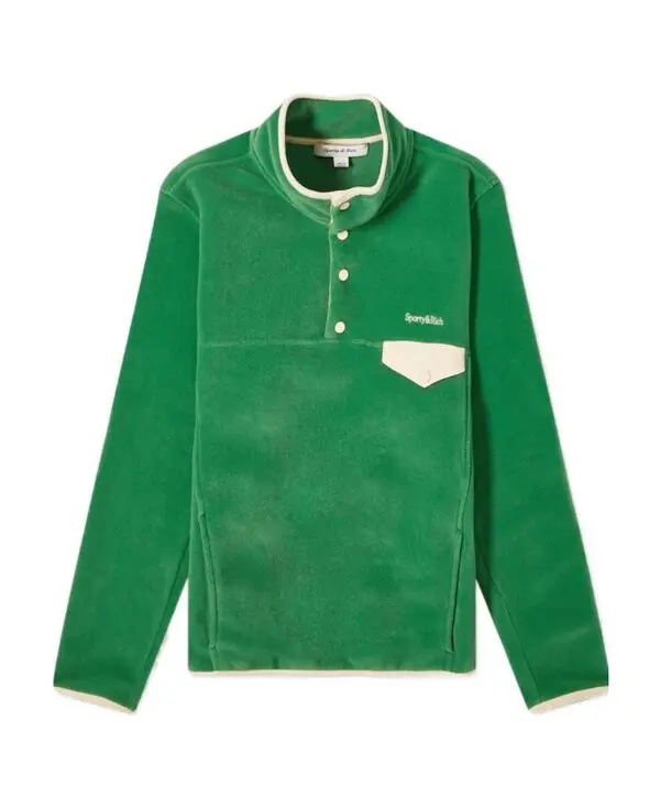 SPORTY  RICH Sporty & Rich Funnel Neck Long-sleeved Jumper
