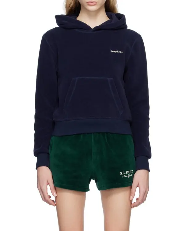 SPORTY  RICH Sporty & Rich Fleece Sweatshirt