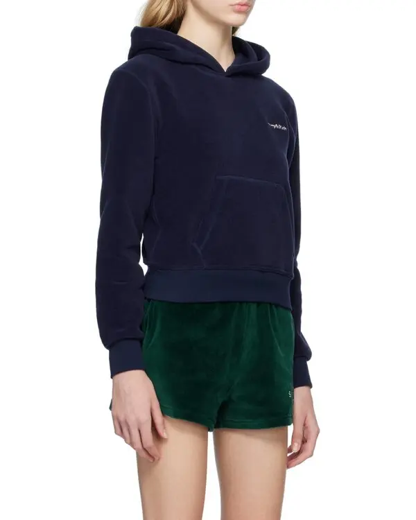 SPORTY  RICH Sporty & Rich Fleece Sweatshirt