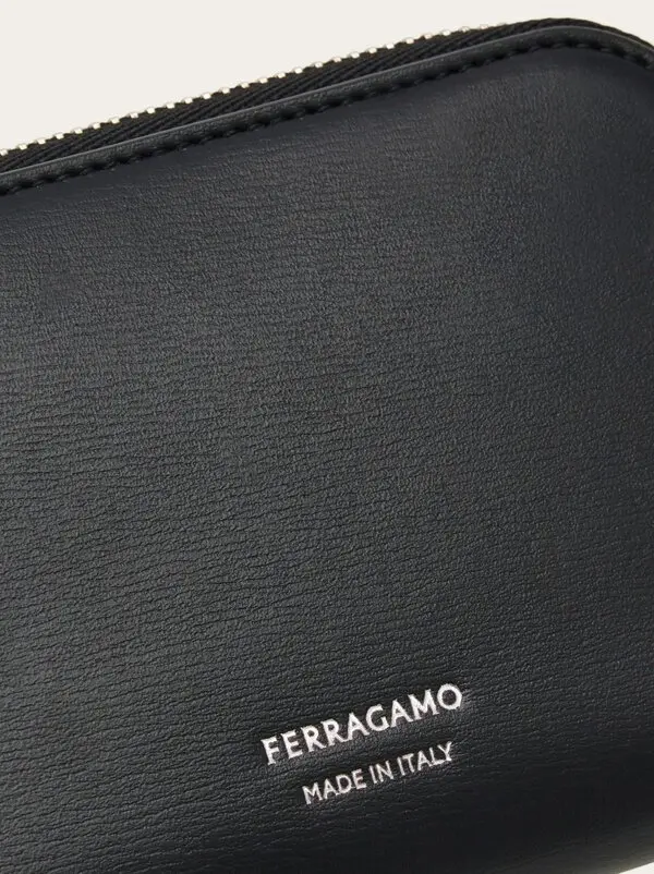FERRAGAMO Logo Clip Card Holder
